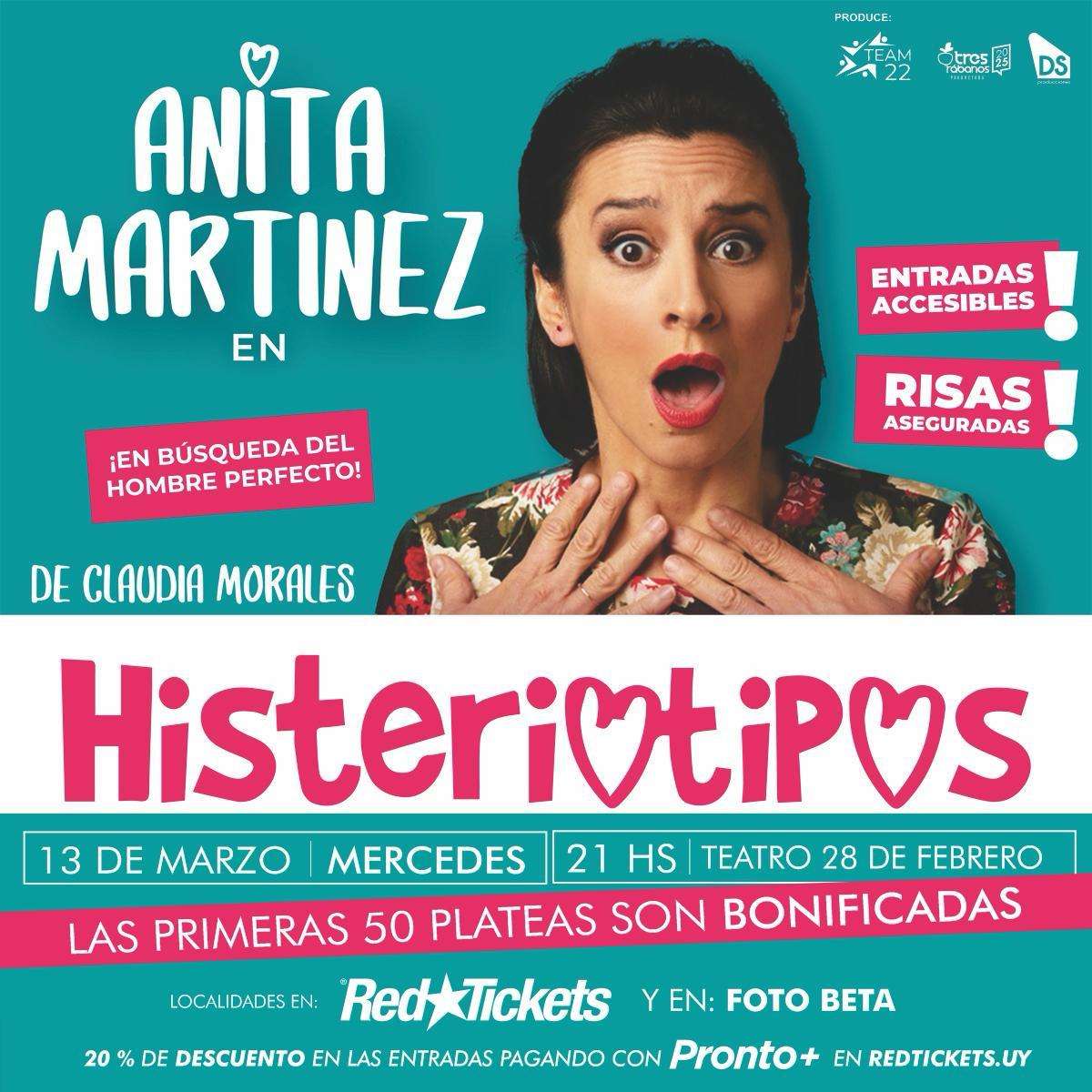 AGESOR - Anita Martínez llega al Teatro 28 de Febrero de Mercedes con ...